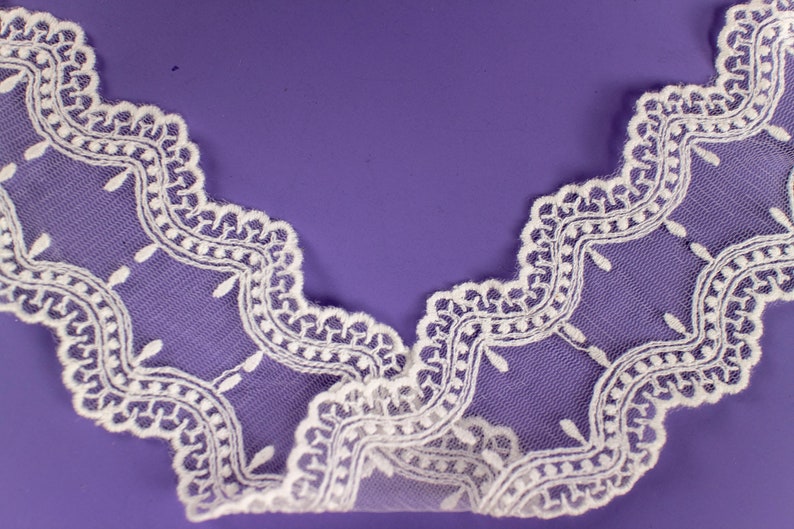 Wave Lace Trim-white Ribbon for Sewing - Etsy