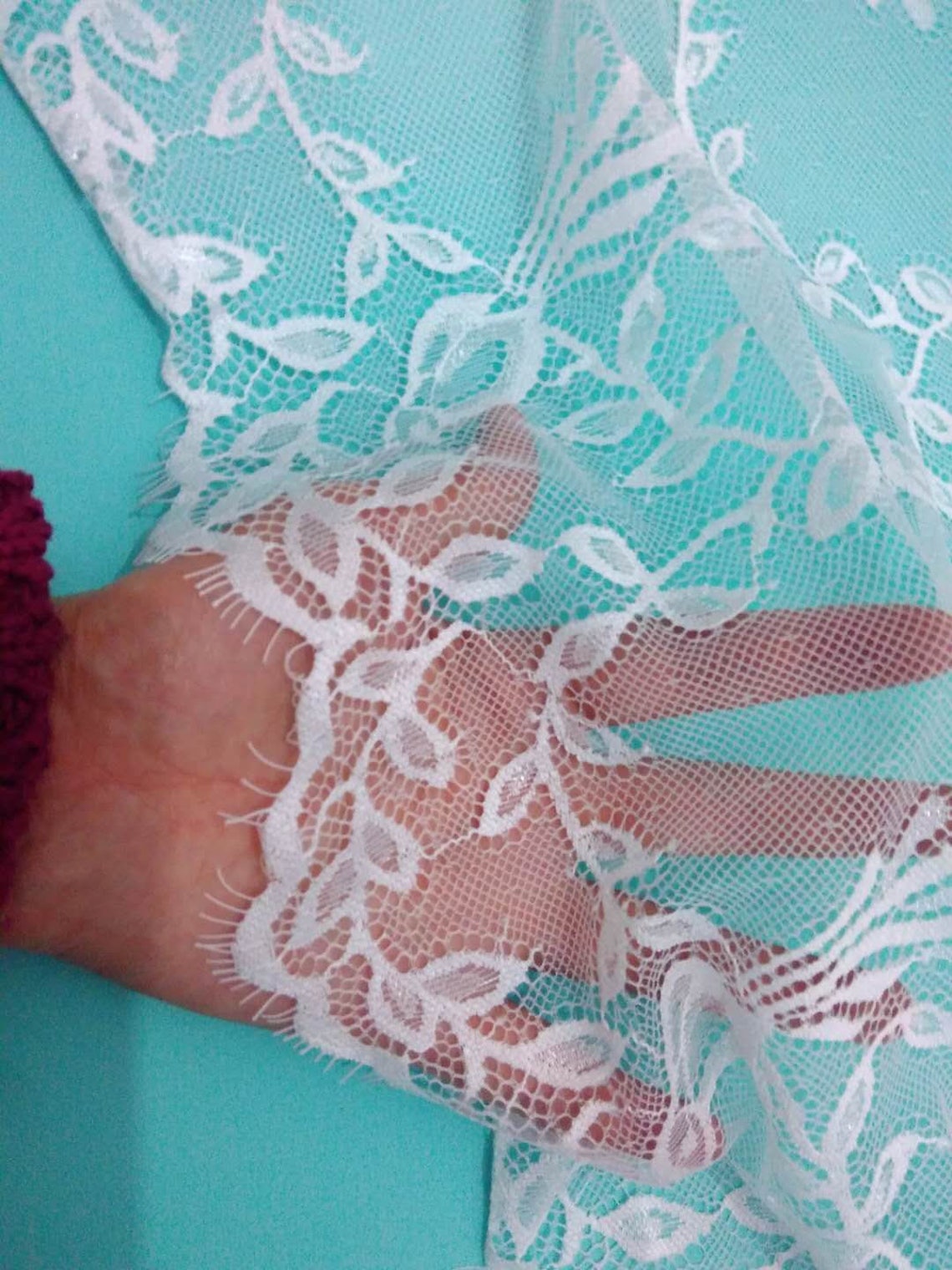 Birds Lace Fabric Sell by Yard off White Chantilly Lace | Etsy