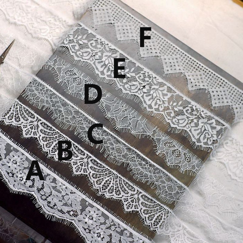 Eyelash Lace Fabric Trim - Etsy UK