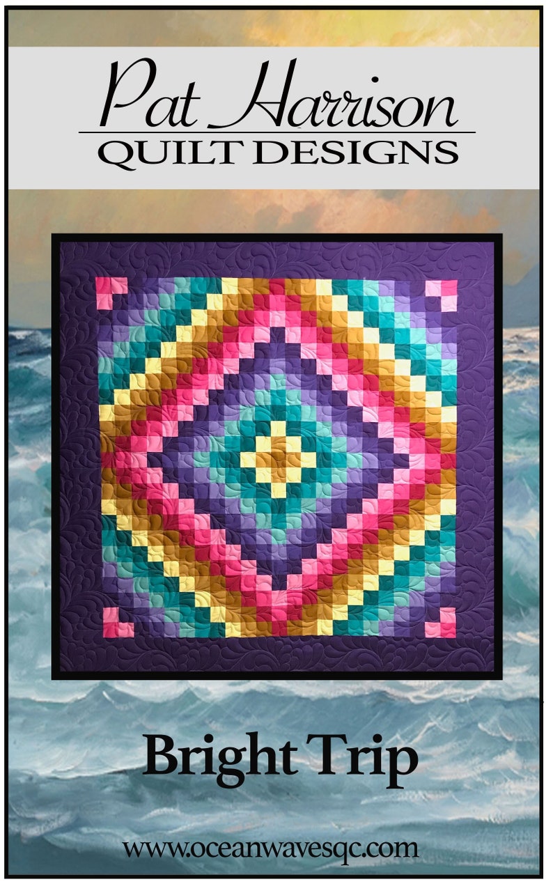 Pattern - Take a Trip Around the World Quilt - 59" X 59" - Etsy