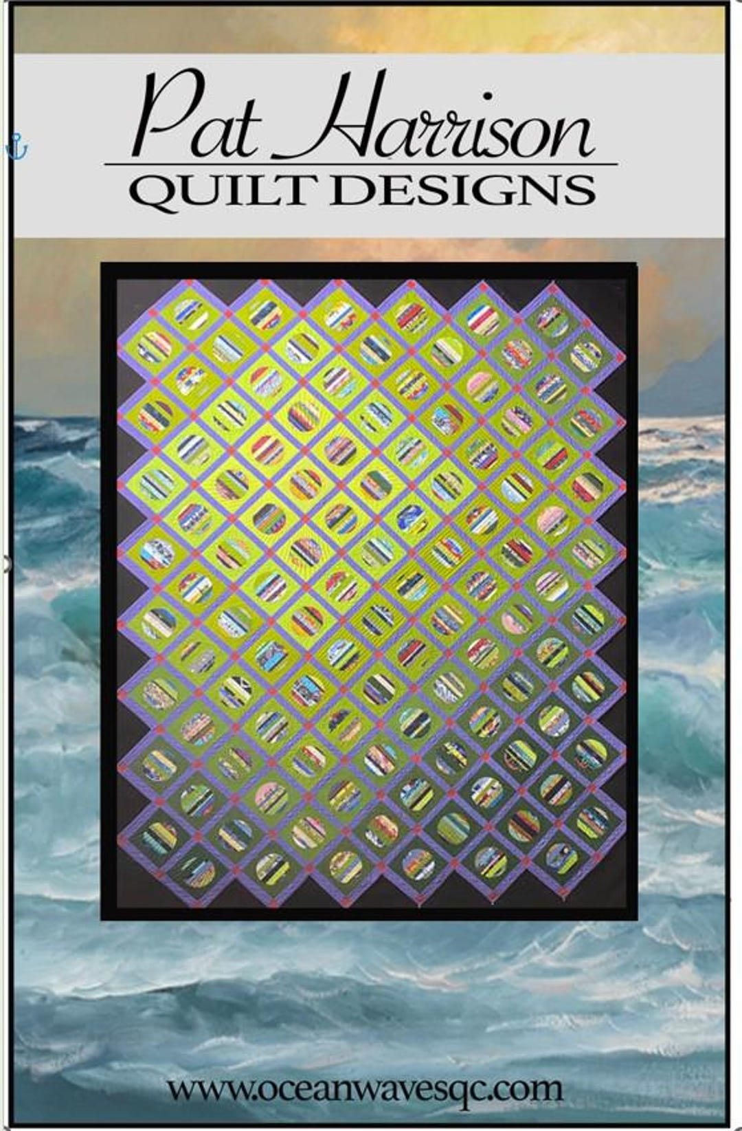 Quilt Pattern, Contemporary, Modern, Solid Fabrics, Original, Color ...