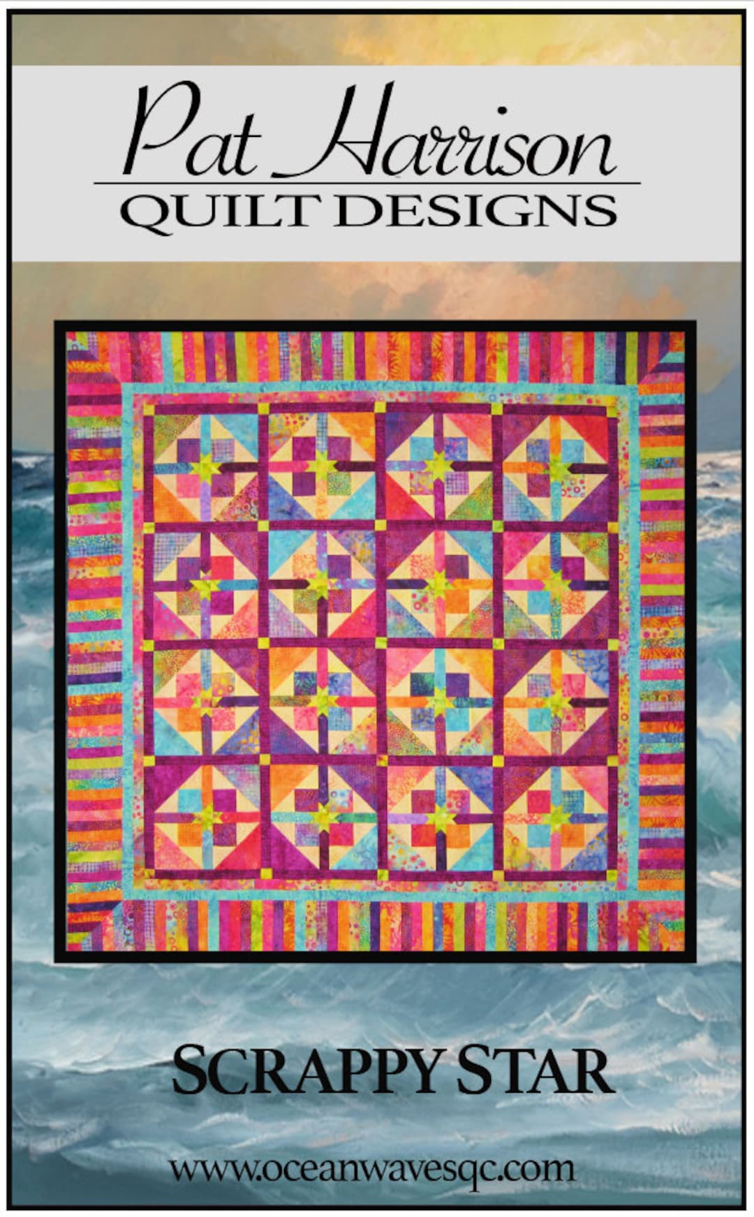 Pattern - Scrappy Star Quilt - Etsy