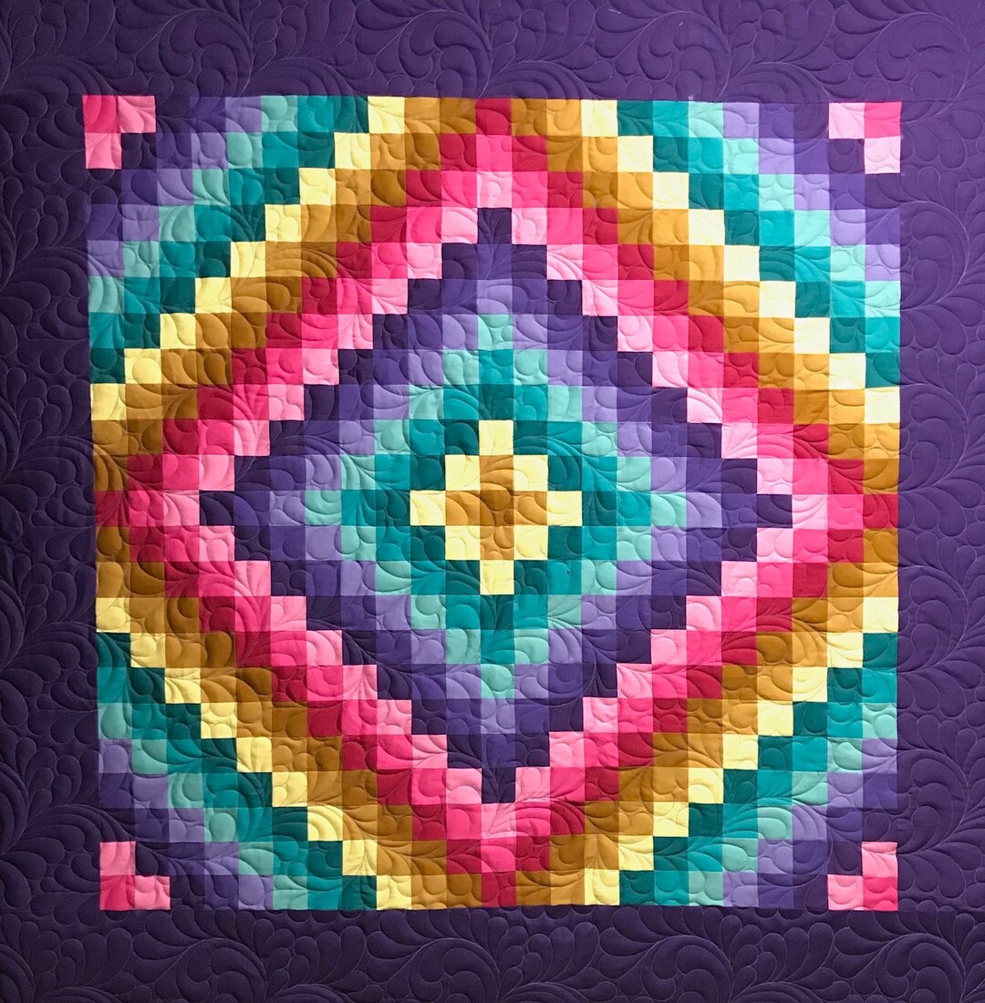 Pattern Take a Trip Around the World Quilt - Etsy