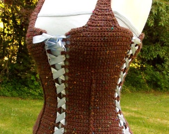 Crochet corset | Etsy