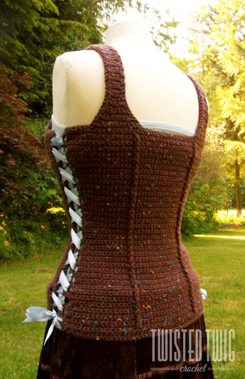 CROCHET PATTERN - Renaissance Bodice Corset - Etsy