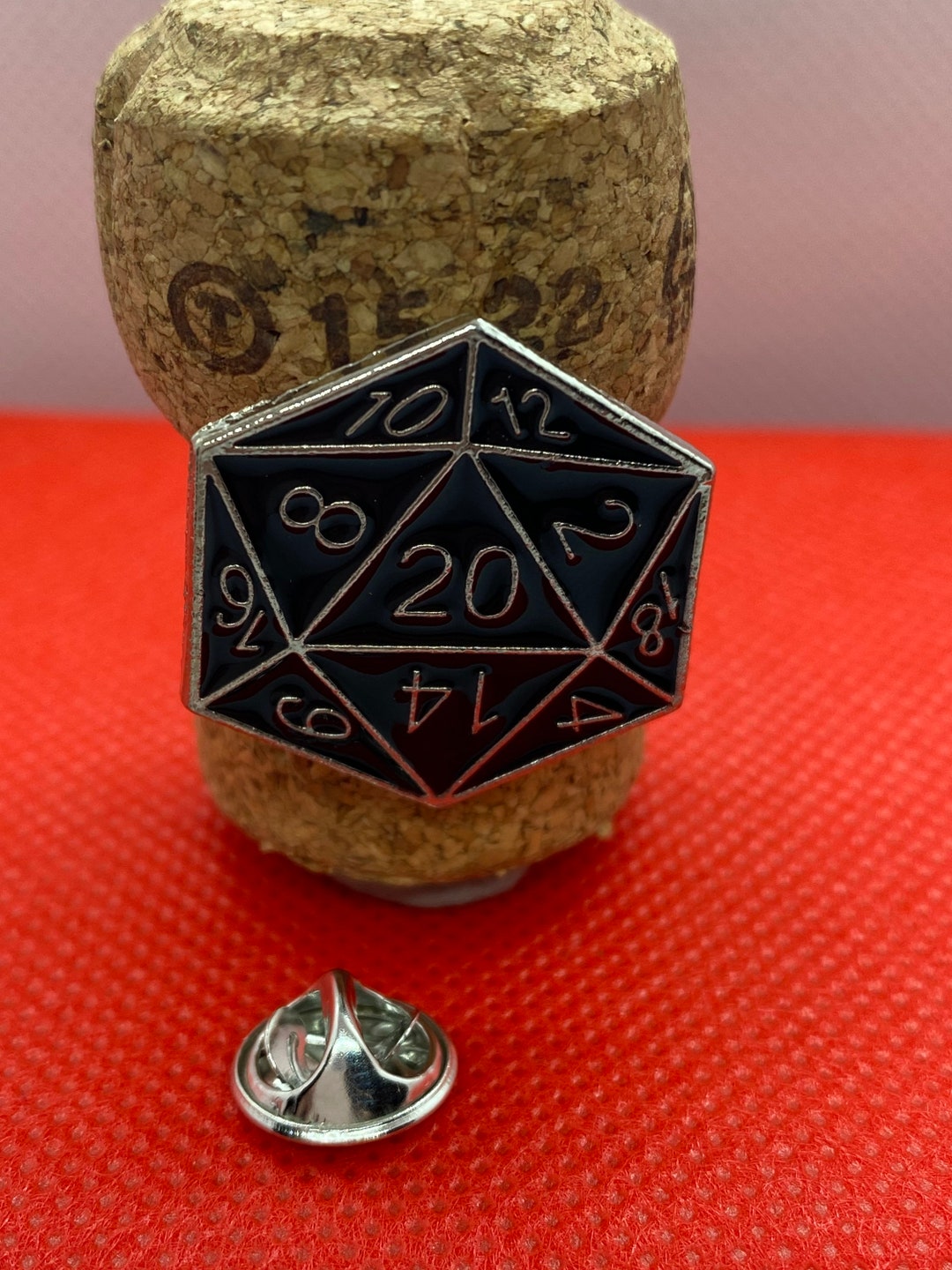 Dungeons and Dragons dnd, D&d D20 Dice Metal Push Pin. - Etsy