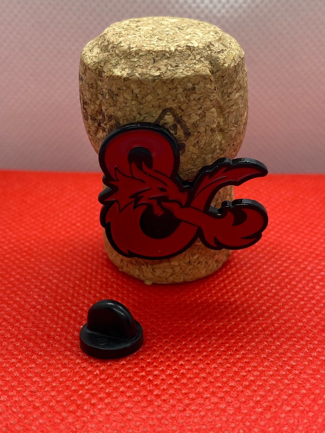 Dungeons and Dragons dnd, D&d Ampersand Dragon Metal Push Pin. - Etsy