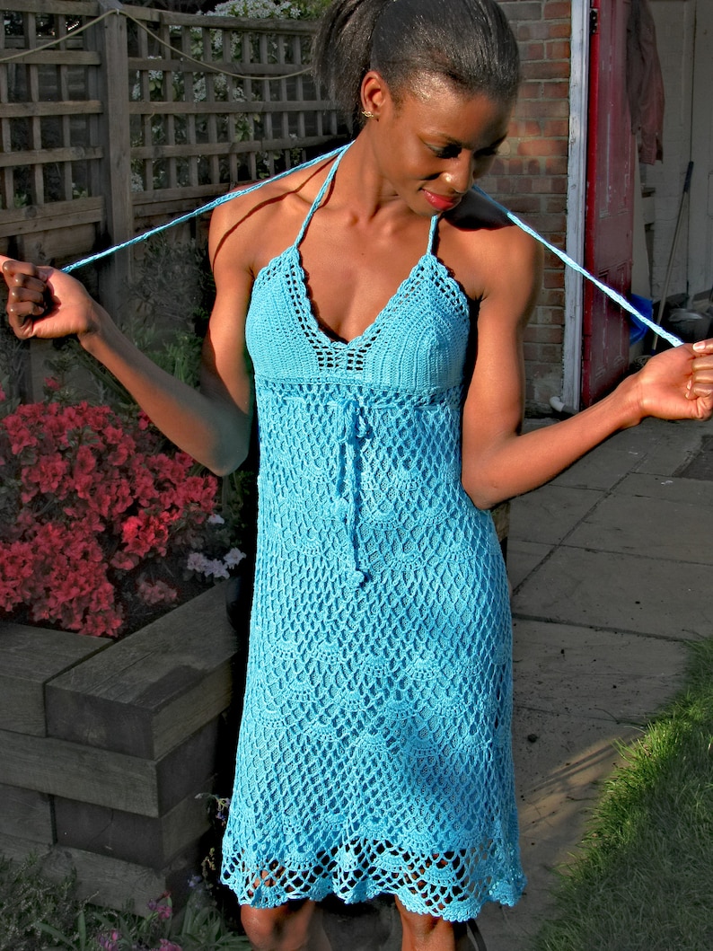 Handmade Crochet Dress Etsy