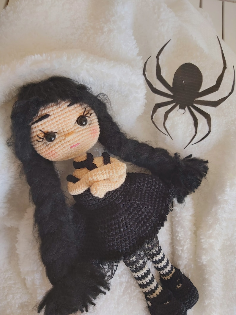 Wednesday Doll Pdf Pattern - Etsy