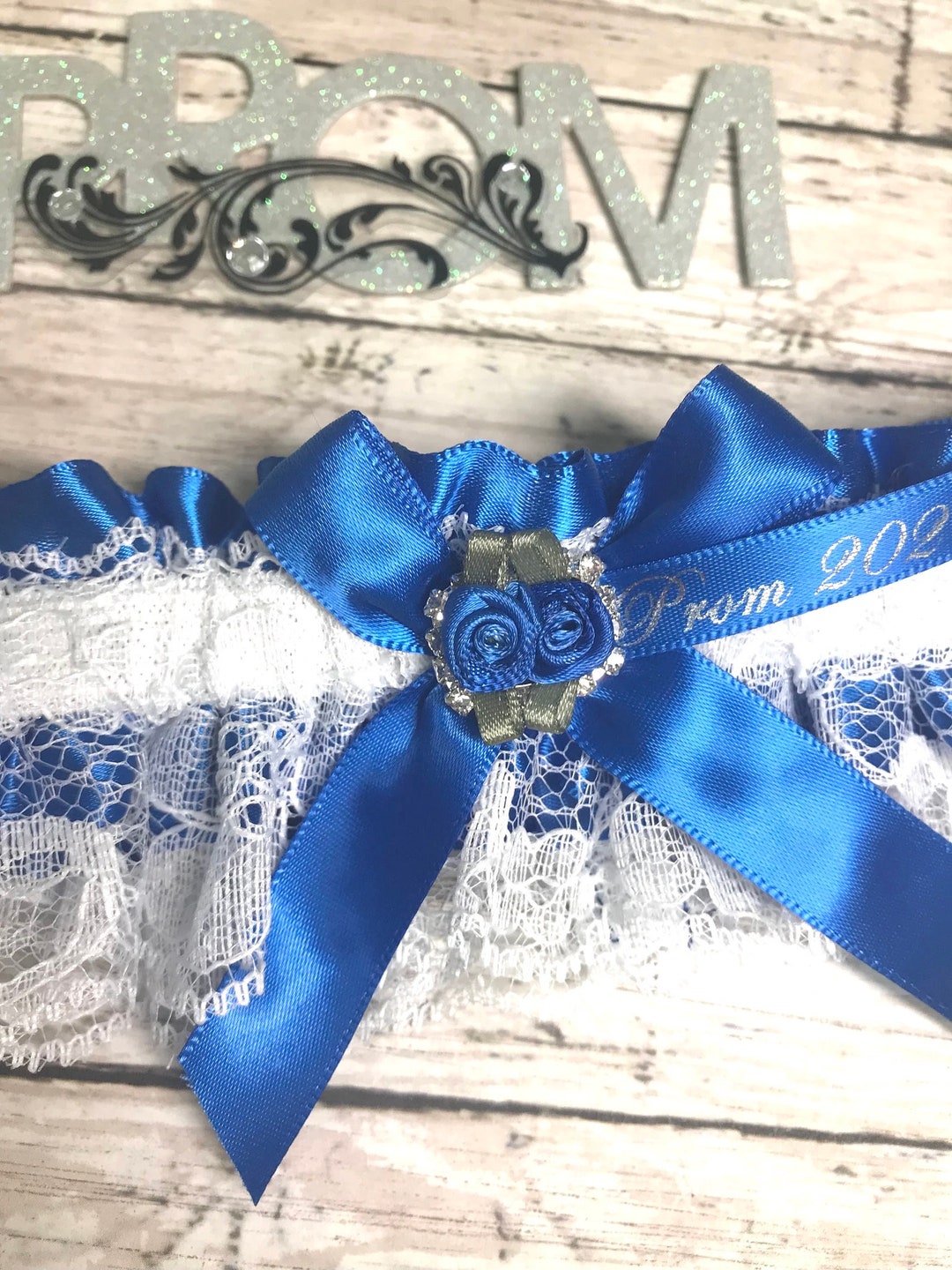 Royal Blue Prom Garter. Prom Garter in Royal. Prom Garters - Etsy
