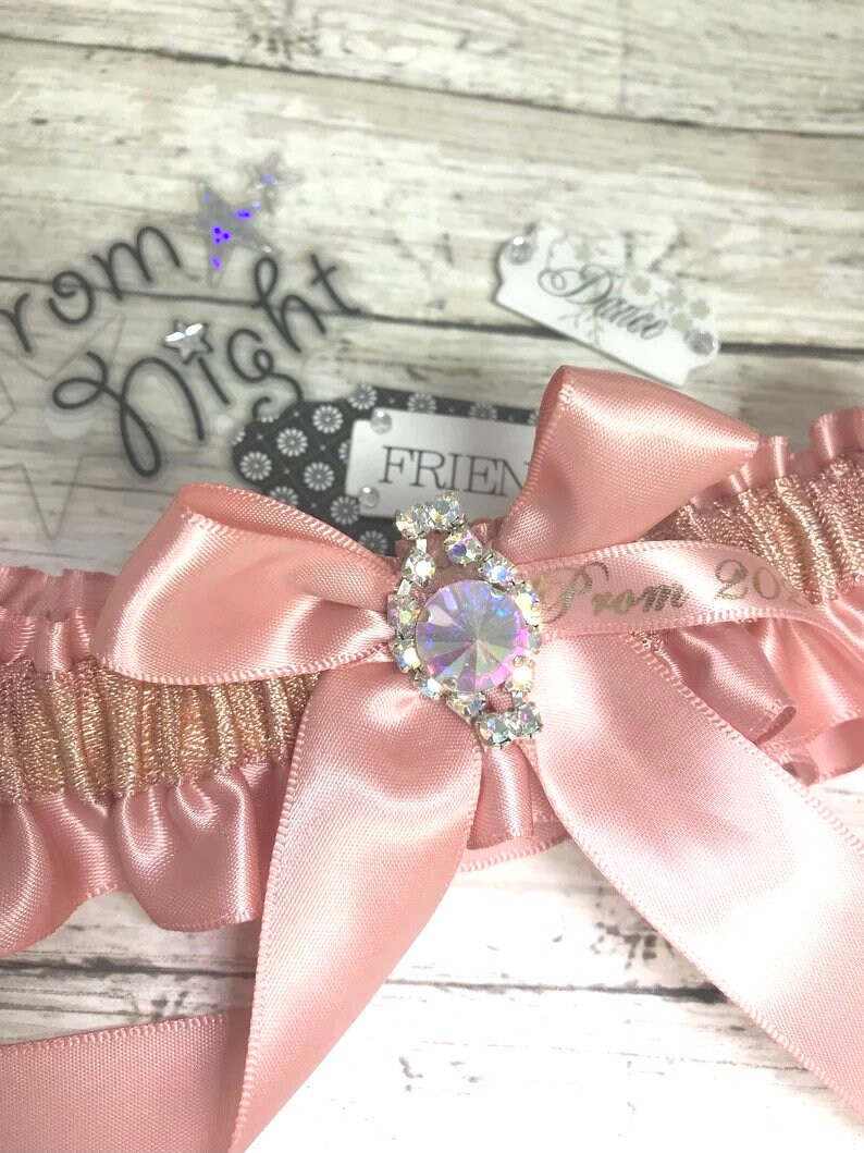 Rose Gold Prom Garter Prom Garters. - Etsy