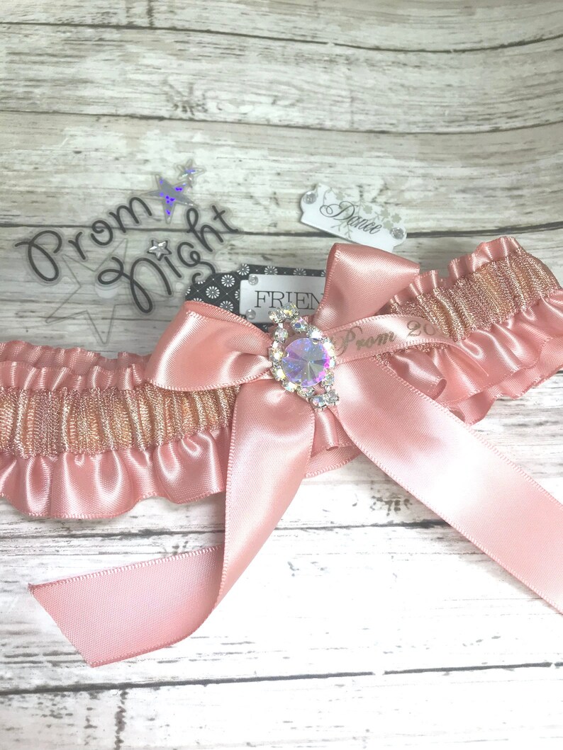 Rose Gold Prom Garter Prom Garters. - Etsy