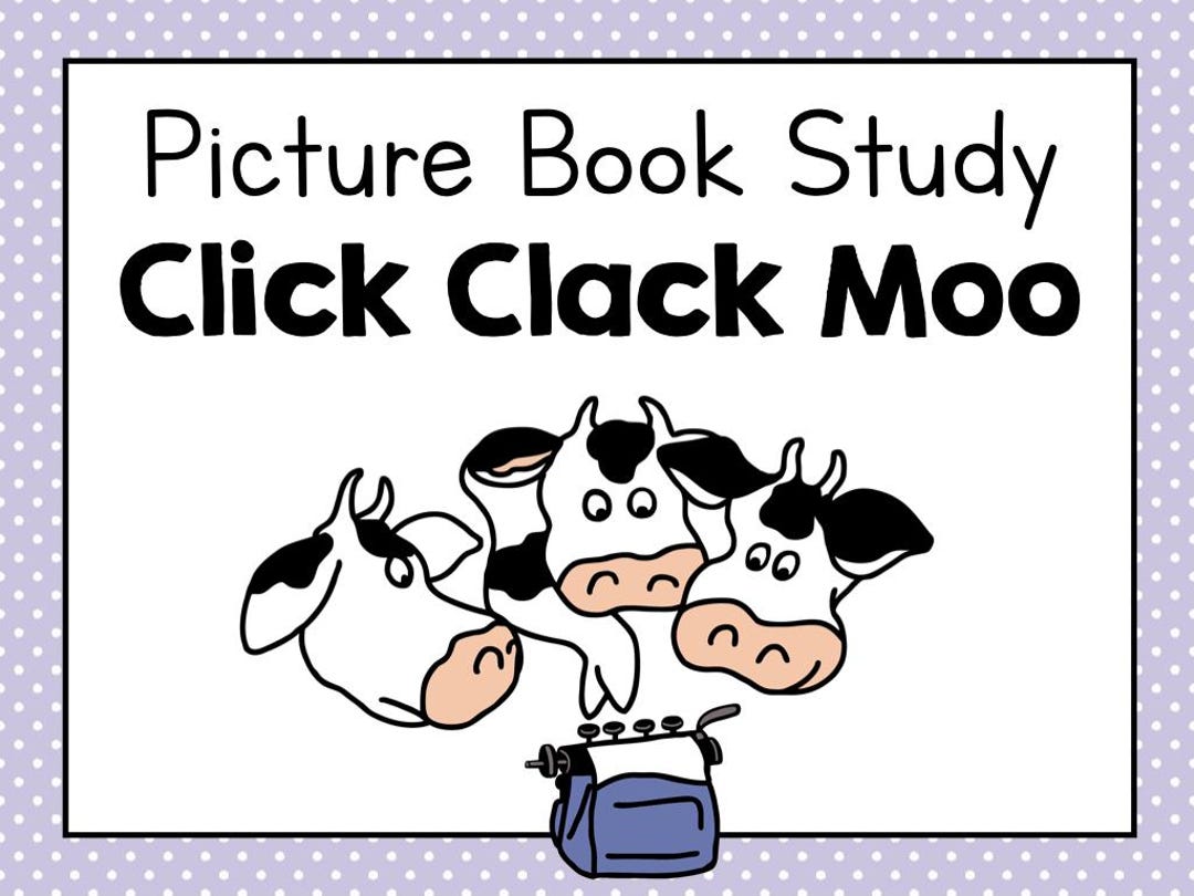 Click, Clack, Moo - Picture Book Study Companion - Etsy