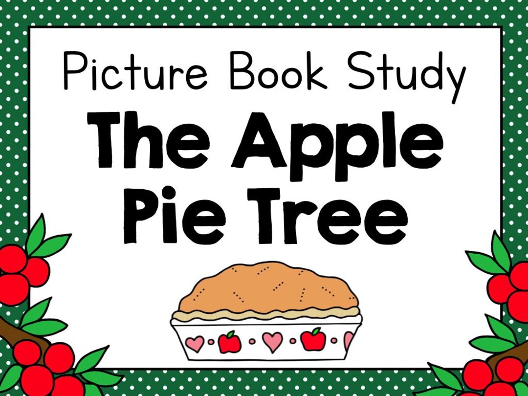 The Apple Pie Tree- Picture Book Study Companion - Etsy