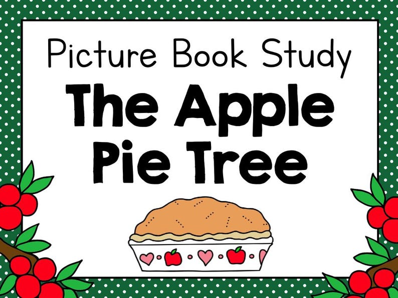 The Apple Pie Tree- Picture Book Study Companion - Etsy