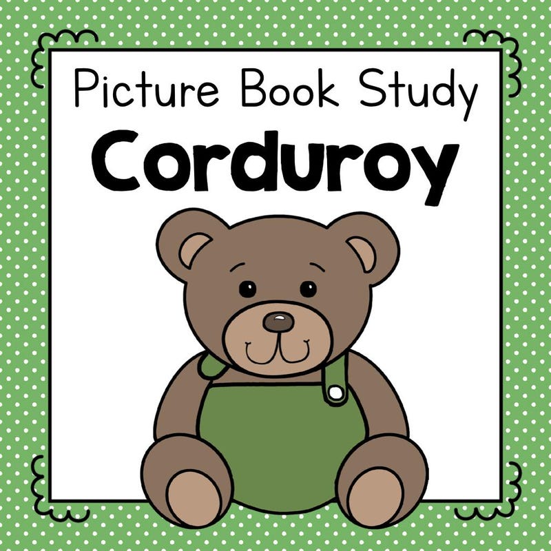 Corduroy Bear - Etsy