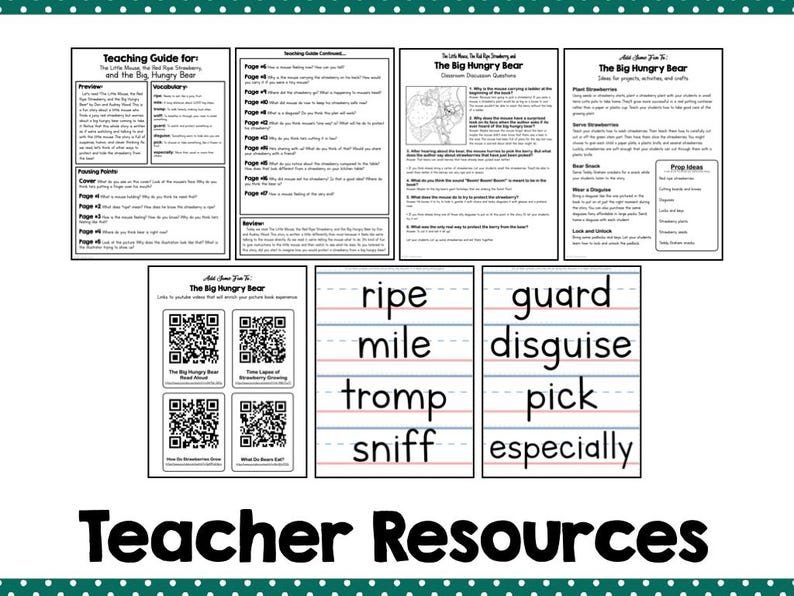 The Little Mouse, the Red Ripe Strawberry, and the Big Hungry Bear ...