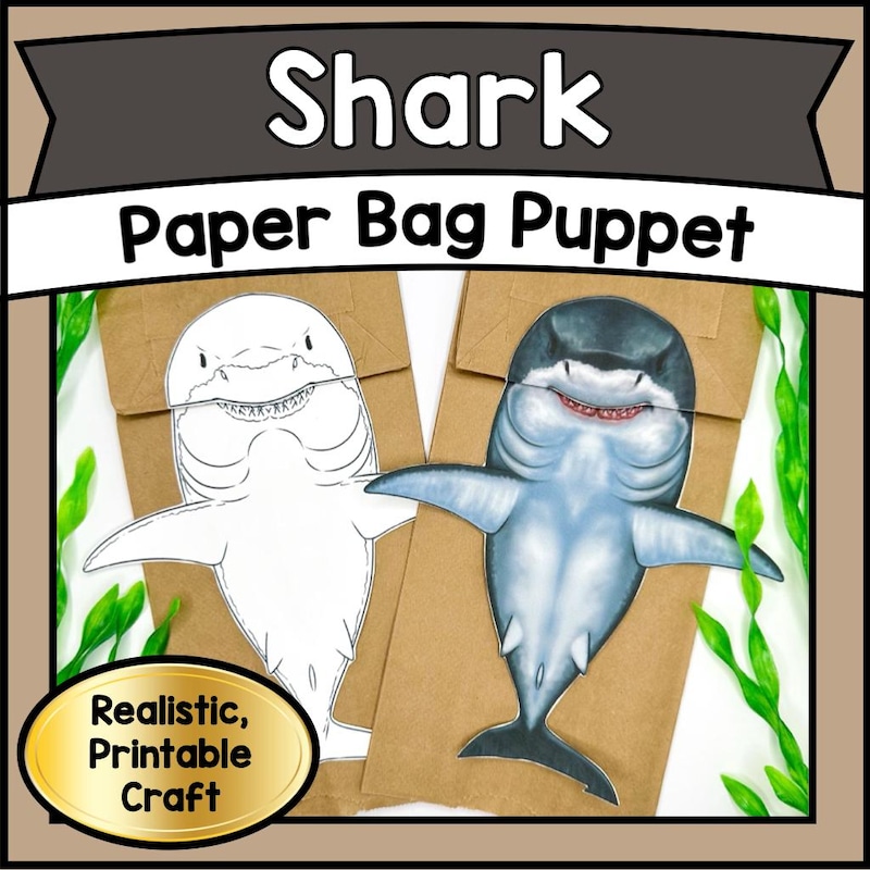 Baby Shark Puppet - Etsy