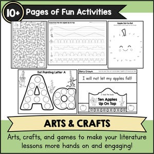 Ten Apples up on Top | No-prep Picture Book Study | Companion for Fun ...