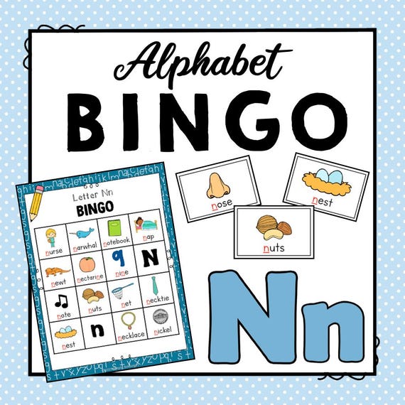 Bingo De Letras Y Alfabeto Preescolar Juego De Bingo Con La Letra P