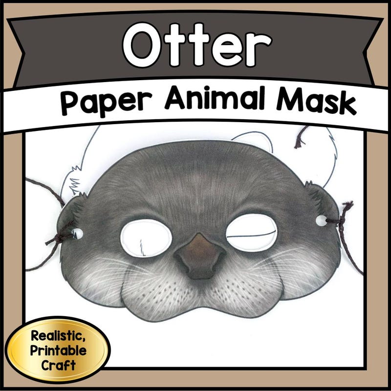 Otter Therian Mask - Etsy