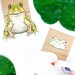 Frog Paper Bag Puppet Craft Kit | Eco-friendly Printable Template ...