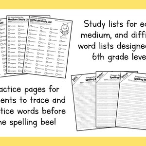 6th Grade Spelling Bee | Instructions to Host a Class or School ...