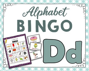 Letter N Bingo Game | Etsy
