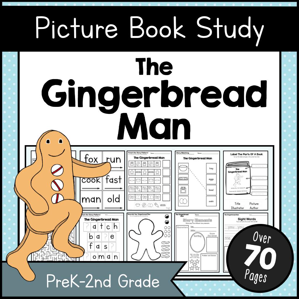 The Gingerbread Man | Picture Book Study | Preschool and Kindergarten ...
