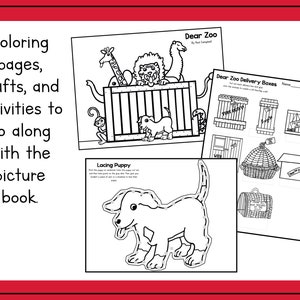 Dear Zoo- Picture Book Study Companion - Etsy