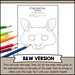 Printable KANGAROO Mask Template | DIY Paper Craft Animal PDF | Kids ...