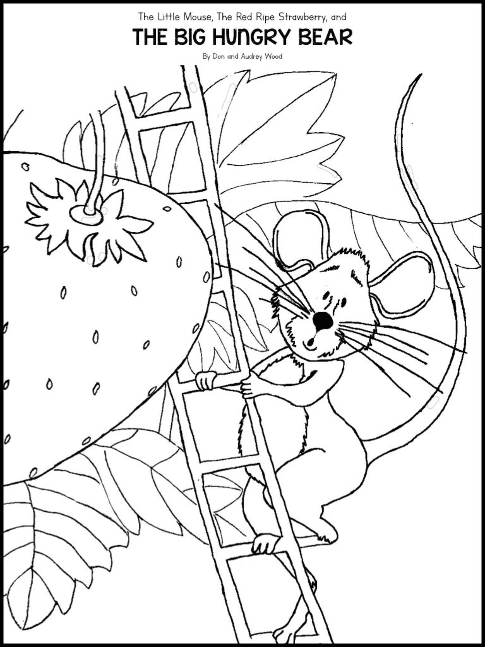 The Little Mouse The Red Ripe Strawberry and The Big Hungry | Etsy