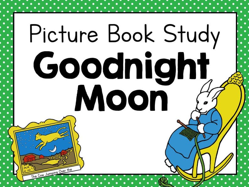 Goodnight Moon - Picture Book Study Companion - Etsy