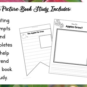 The Apple Pie Tree- Picture Book Study Companion - Etsy