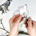 Wolf Jointed Animal Craft | Easy Assembly Articulated Wolf | Nature ...