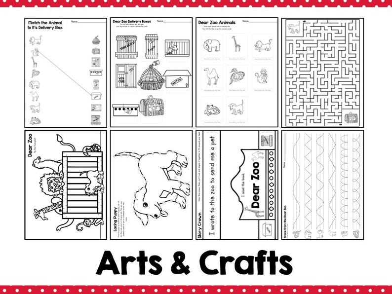 Dear Zoo- Picture Book Study Companion - Etsy