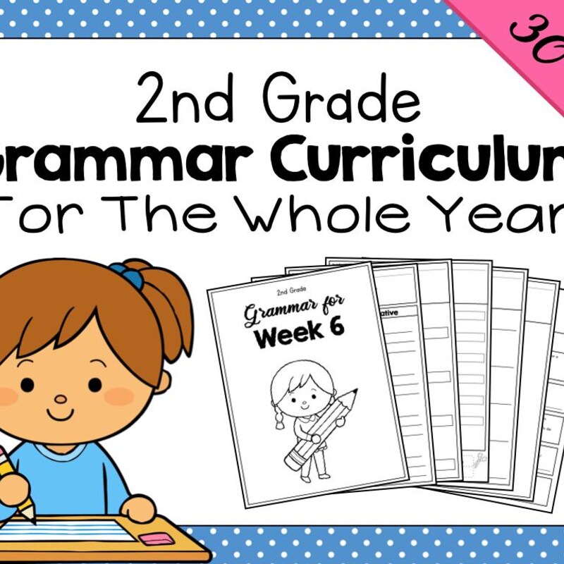 2nd Grade Grammar Printables - Etsy