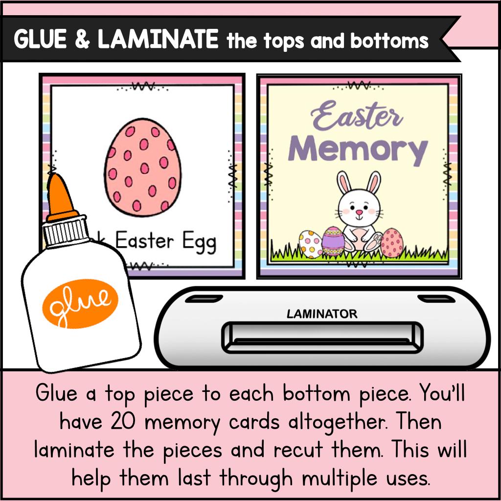 Easter Memory Game, Easter Memory Matching Game Activity, Preschool ...
