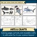 Printable SHARKS Science Unit Template Kit | DIY Articulated Animal PDF ...