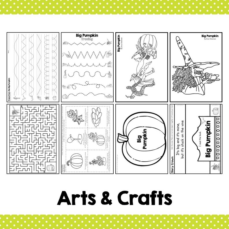 Big Pumpkin Picture Book Study | Fall and Halloween Printable PDF ...