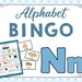 Letter N Bingo Game - Etsy