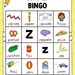 Letter Z Bingo Game - Etsy