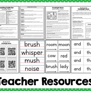 Goodnight Moon - Picture Book Study Companion - Etsy