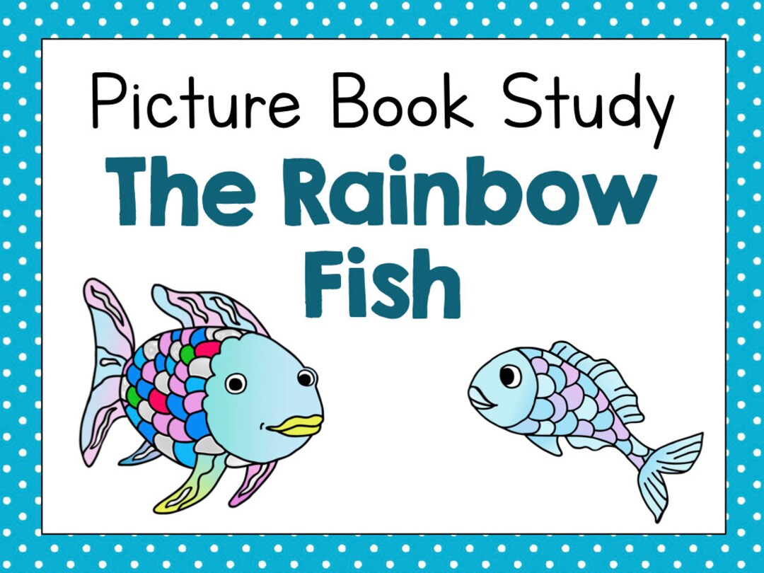The Rainbow Fish- Picture Book Study Companion - Etsy UK