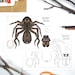 DIY SPIDER Paper Bag Puppet PDF | Printable Kids Craft Template | Fun ...