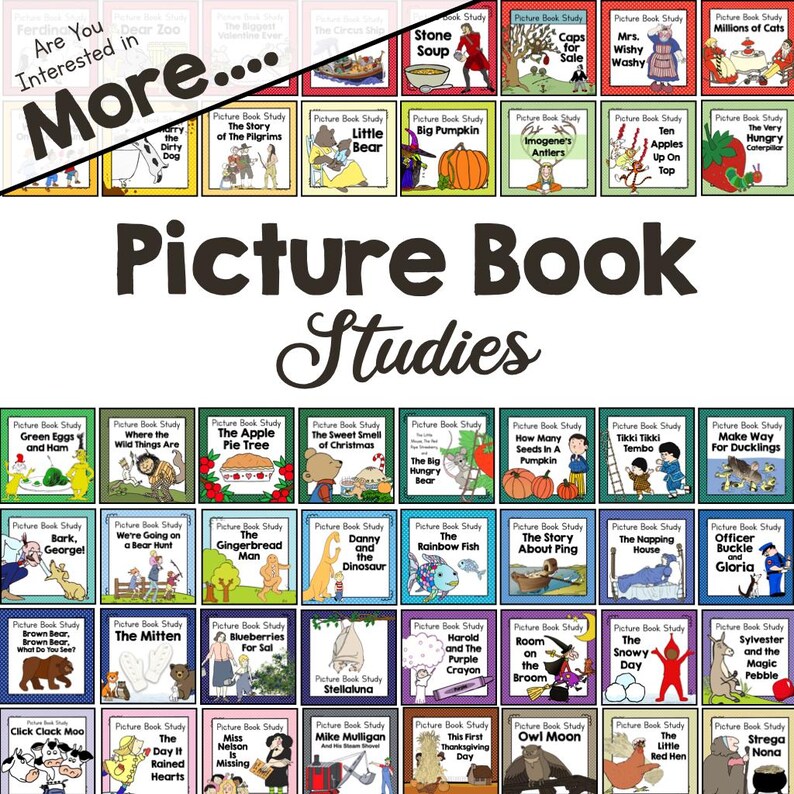 The Napping House Study Book Printable | Picture Book Companion PDF ...