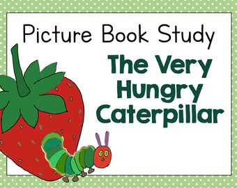 The Very Hungry Caterpillar Flip Book | Book Companion - Etsy