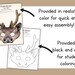 Printable Reindeer Craft Mask | Animal Paper Template | Easy to Make ...