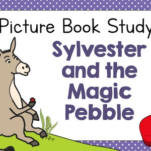 Sylvester and the Magic Pebble - Picture Book Study - Etsy