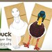 DIY Duck Puppet Printable | Fun Paper Bag Craft Template | Easy Puppet ...
